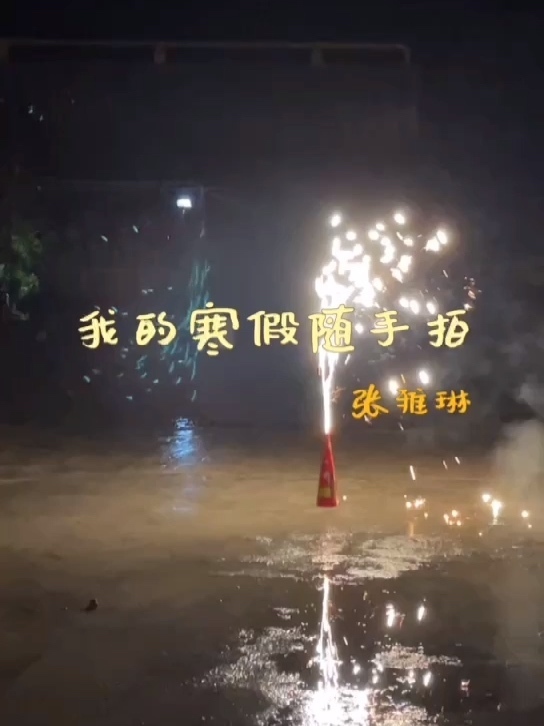 寒假随手拍第二季金华市金东区孝顺镇初级中学张雅琳