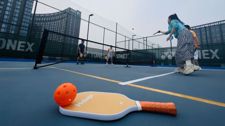 今年流行什么“球”？匹克球运动在杭州悄然兴起