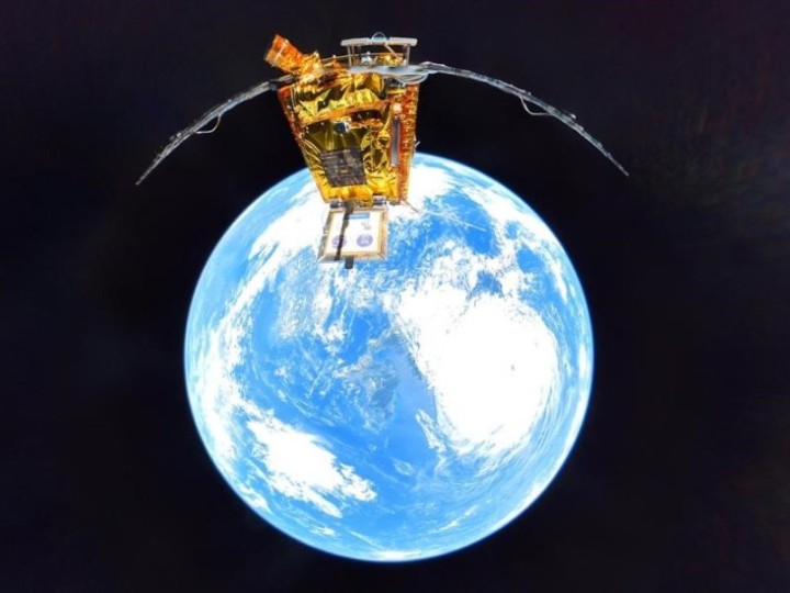 全球首次 低轨智能卫星拍到地球全景 太空之弦”来自这家浙企